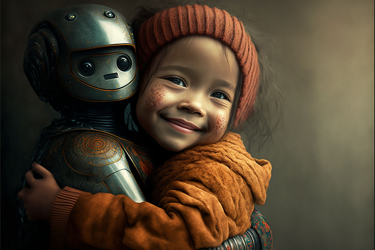Can AI bring happiness? - LiL2PAiNT - Digital Artist Specializing in AI ...